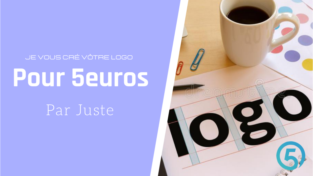 Je vais créer votre logo professionnel par JusteSINATOKO
