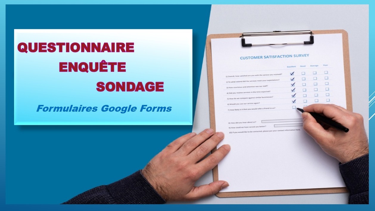 Je vais concevoir un questionnaire, enquête ou sondage dans un ...