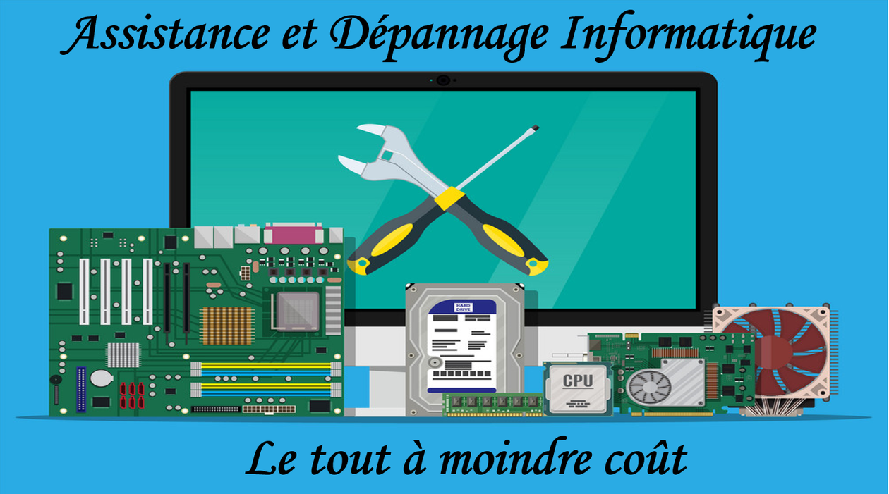 Je vais réparer un problème ou bug sur votre ordinateur par KevinCARADANT