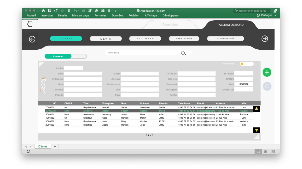Je vais créer, automatiser vos modèles de DEVIS, FACTURES, BON DE ...