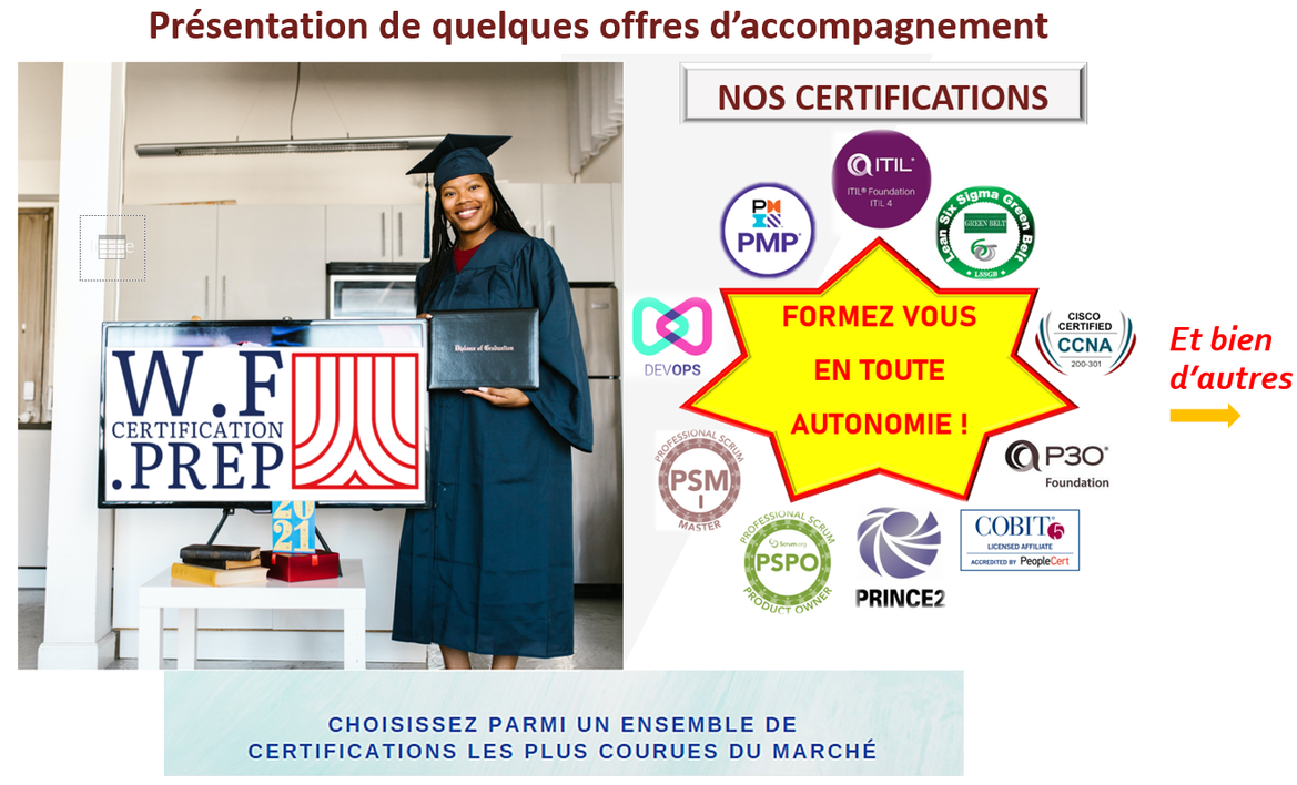 Je vais vous aider à préparer l'examen de certification Professional ...
