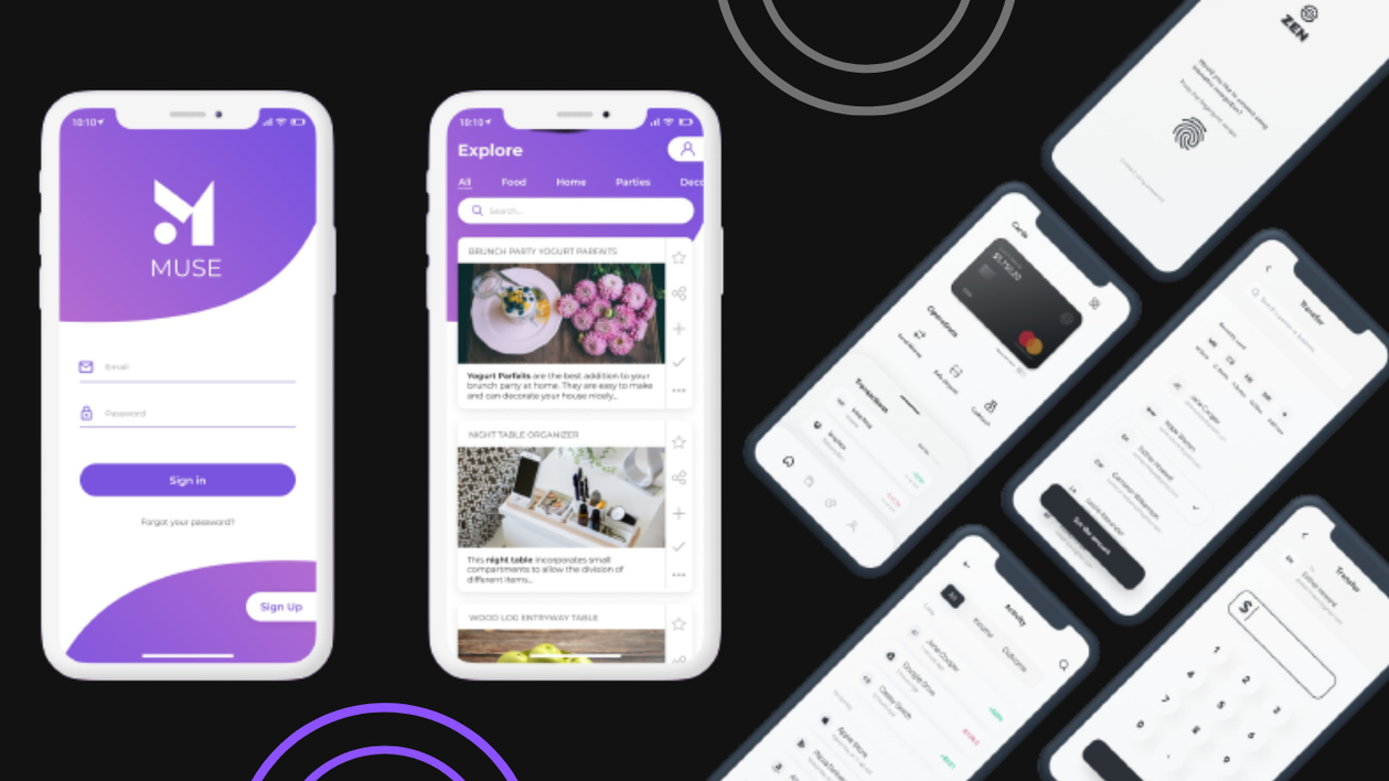 Je vais réaliser votre Maquette UI/UX de votre application mobile ou site web par Padiaa
