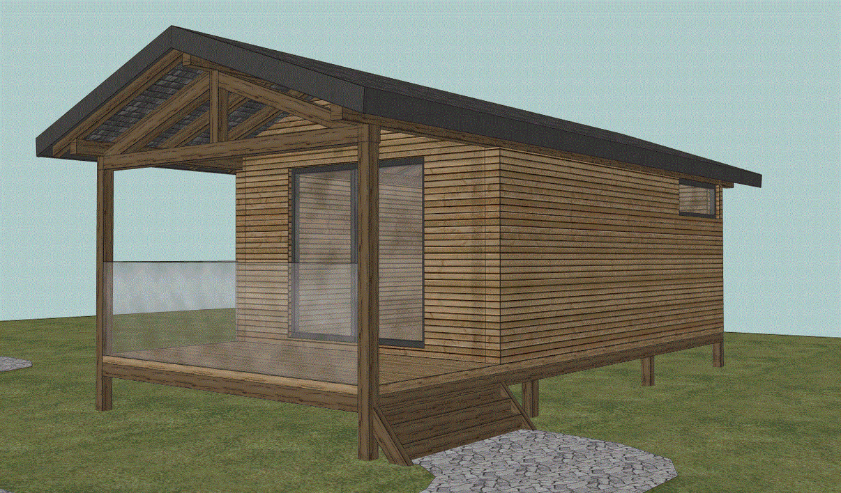 Je vais concevoir les plans de votre cabanon par Artcime