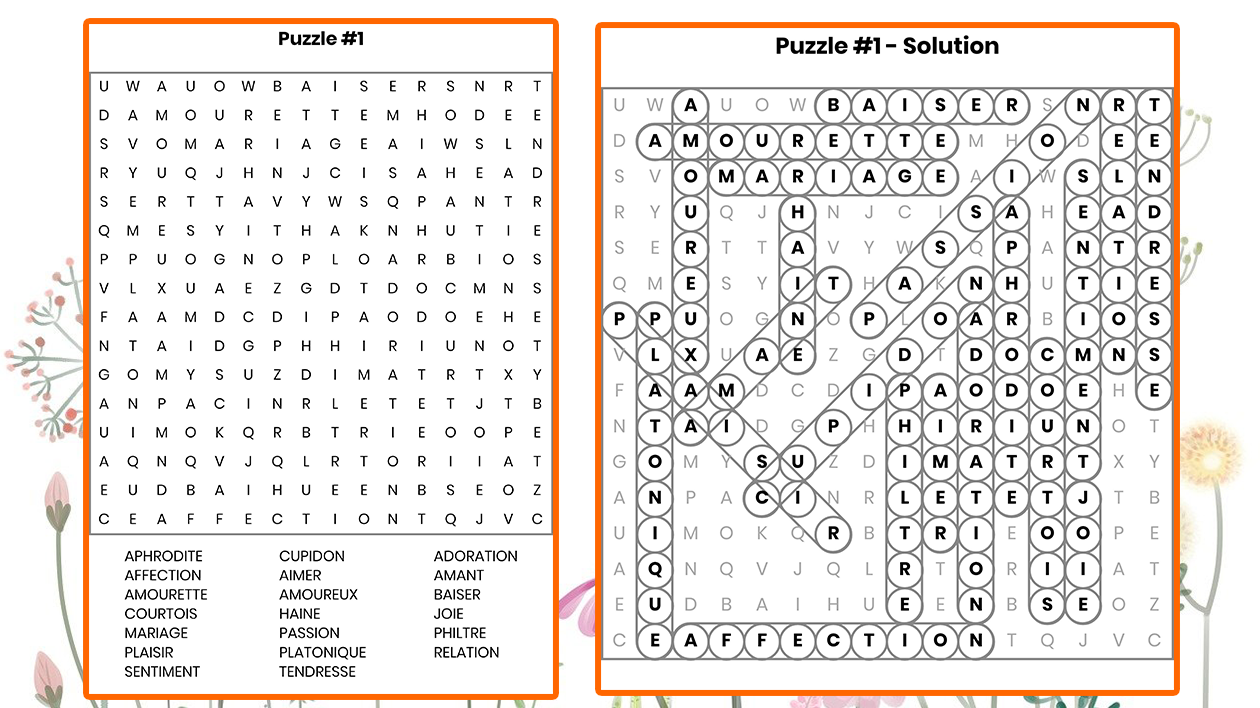 Je vais créer pour kdp 4 carnets de mots mêles/mots cachés en français ...