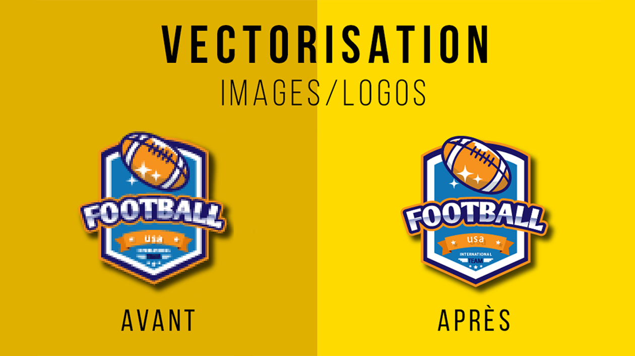 Je vais convertir en Vectoriel votre Logo Pixelisé par kew15na