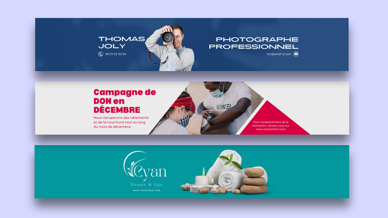 Je vais créer votre Bannière/Couverture Linkedin professionnelle par ...