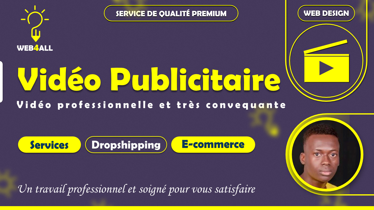 Je vais créer votre vidéo publicitaire convaincante pour vos produits ...