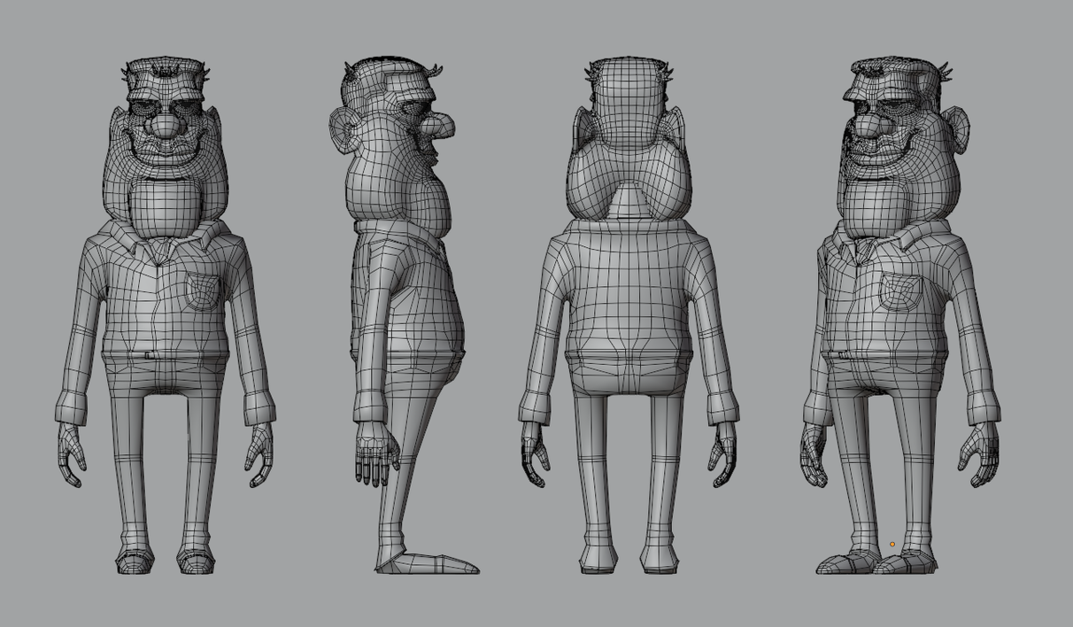 Je vais créer votre personnage en 3D par Mattias_K