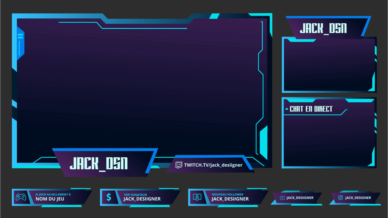 Je vais créer vos overlay de stream par Jack_Desiigner