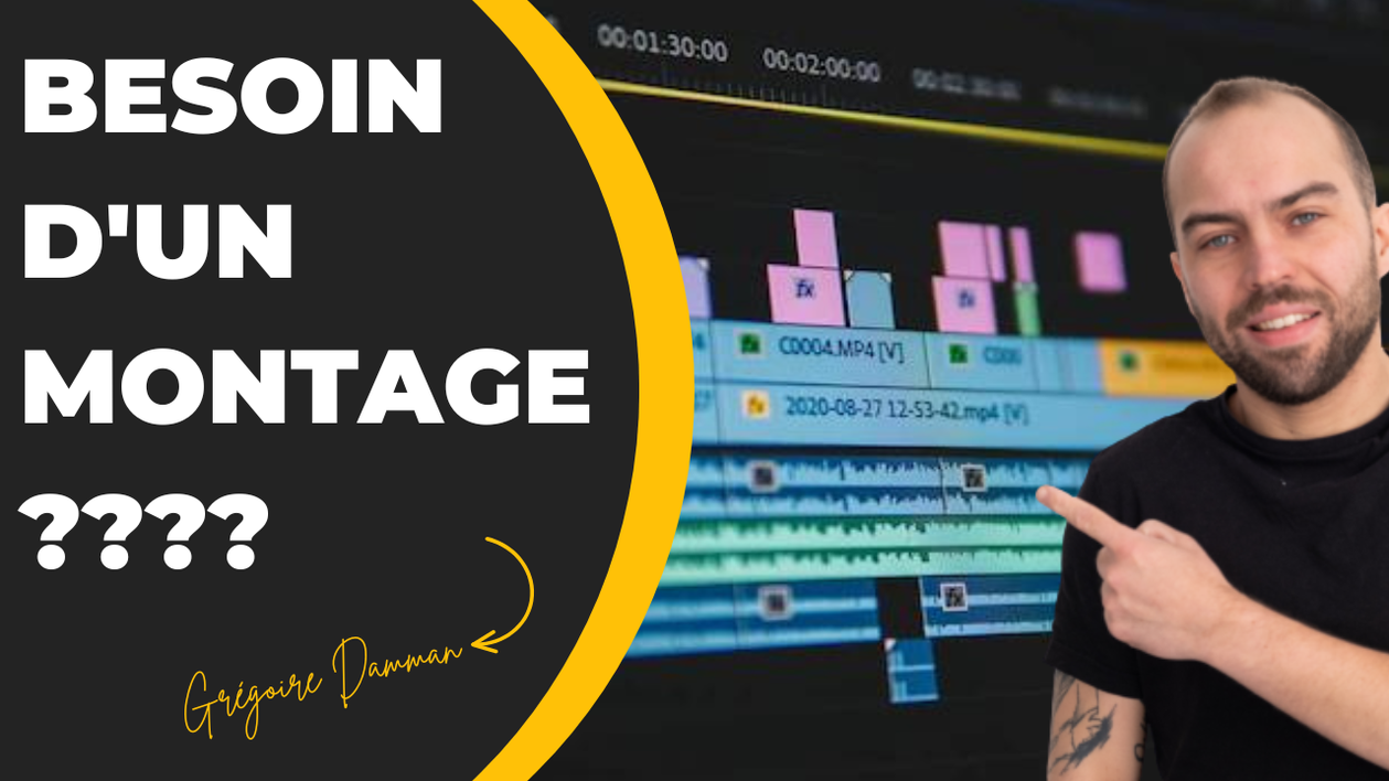 Je vais vous aider à réaliser un montage simple et professionnel pour ...