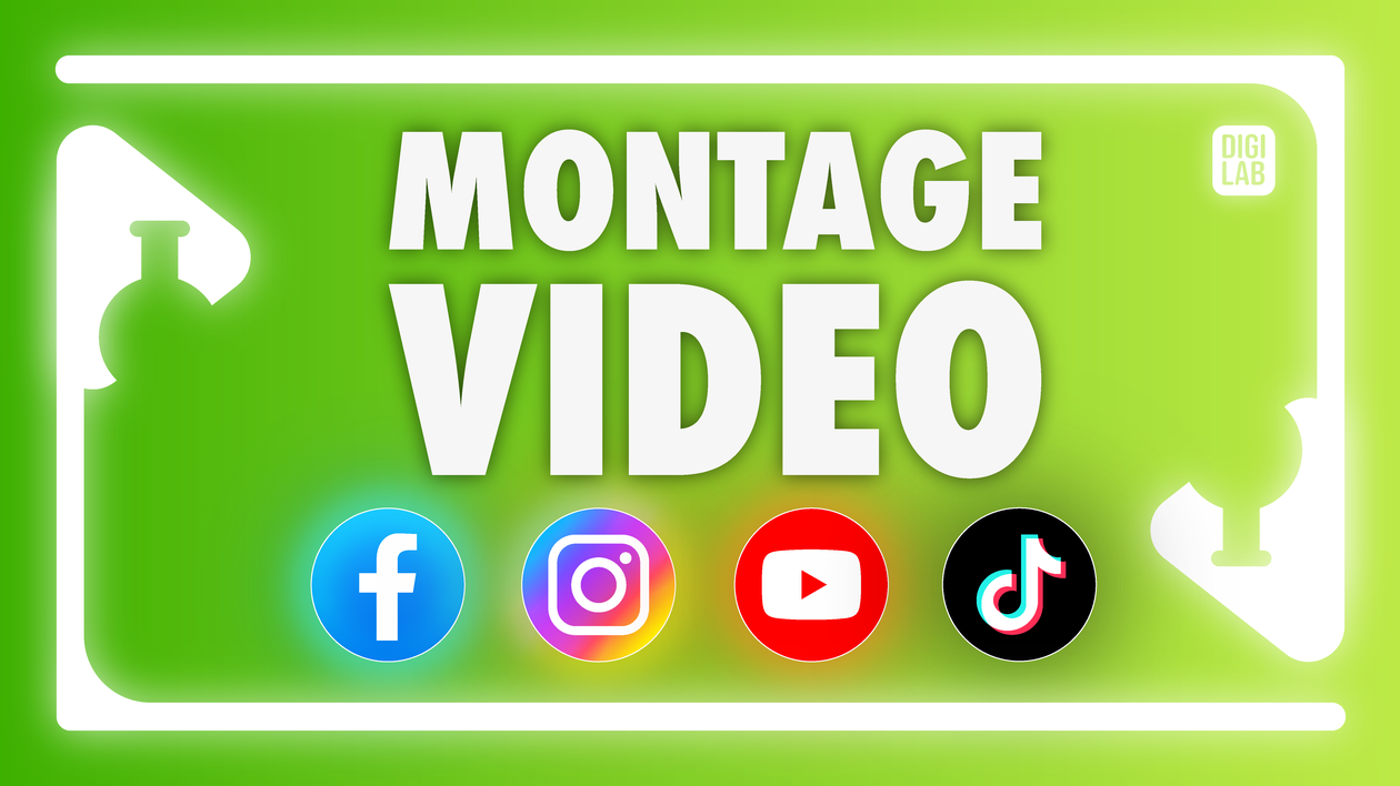 Je vais réaliser le montage de votre vidéo YouTube et réseaux sociaux ...