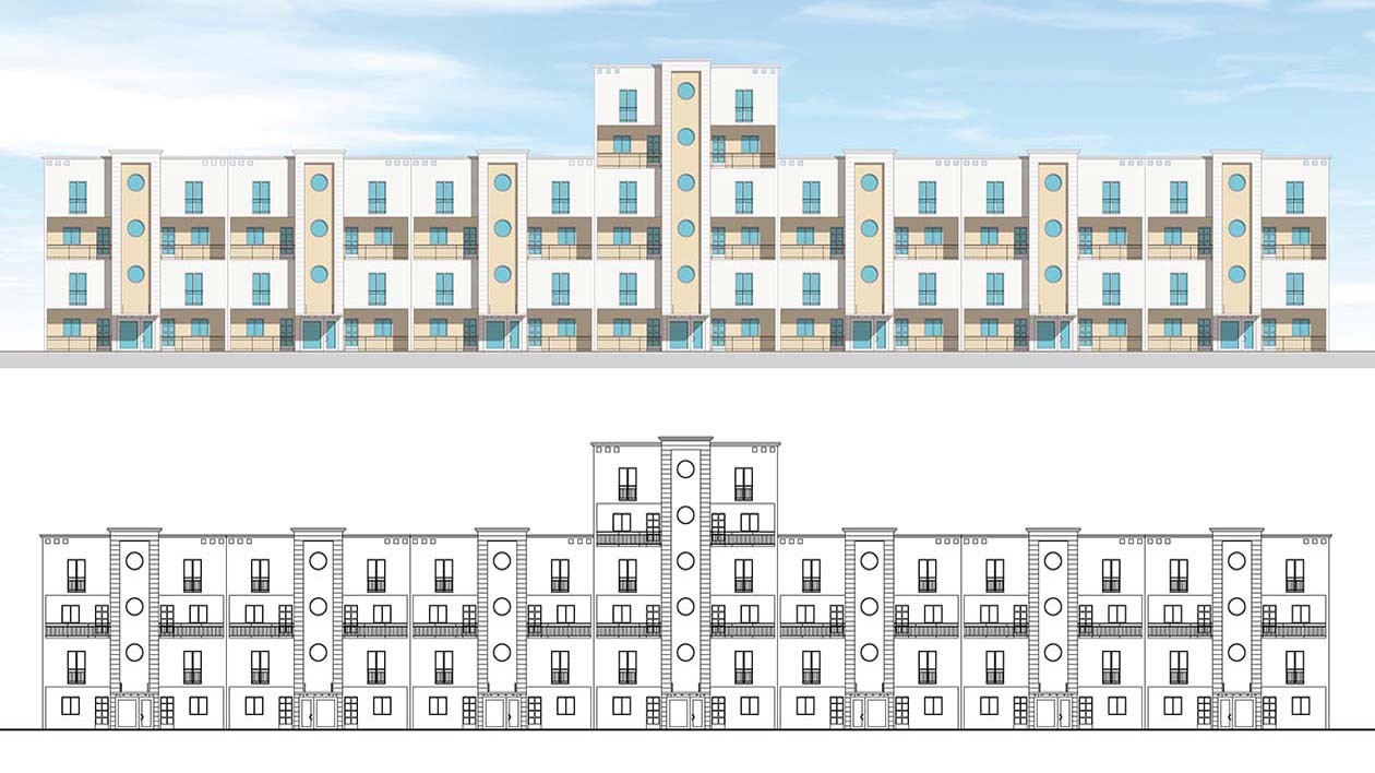 Je vais traiter les plans et façades de vos projets avec Photoshop par ...