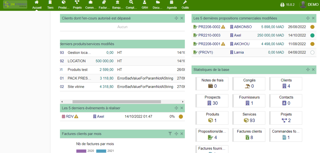 Je vais vous faciliter la gestion de vos activités avec un progiciel de ...