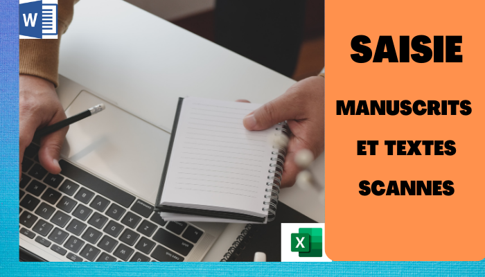 Je vais saisir vos textes manuscrits et scannés par RegineNganmeni