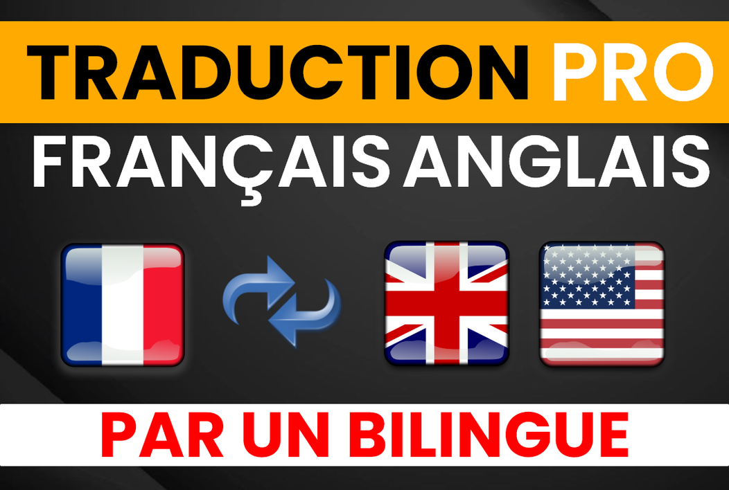 Je vais réaliser manuellement vos traductions français-anglais et ...