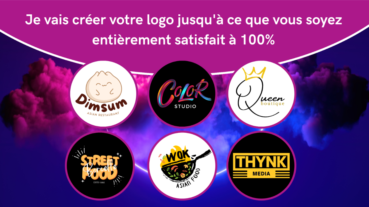 Je vais créer un logo personnalisé et professionnel pour votre marque ...
