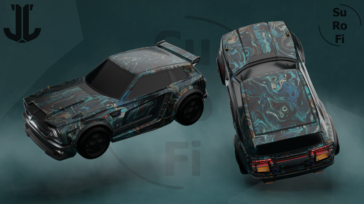 Je vais créer votre décal/skin Rocket League personnalisé pour Octane ...