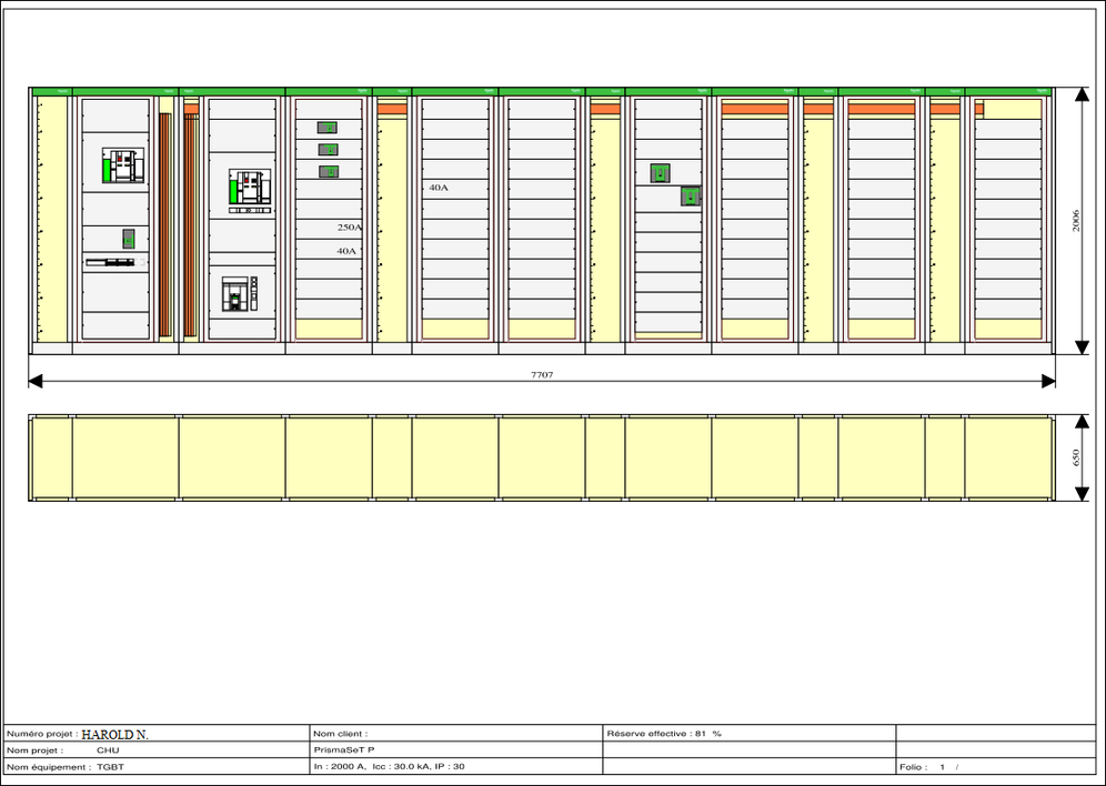 Je vais concevoir les schémas unifilaires de vos tableaux électriques ...