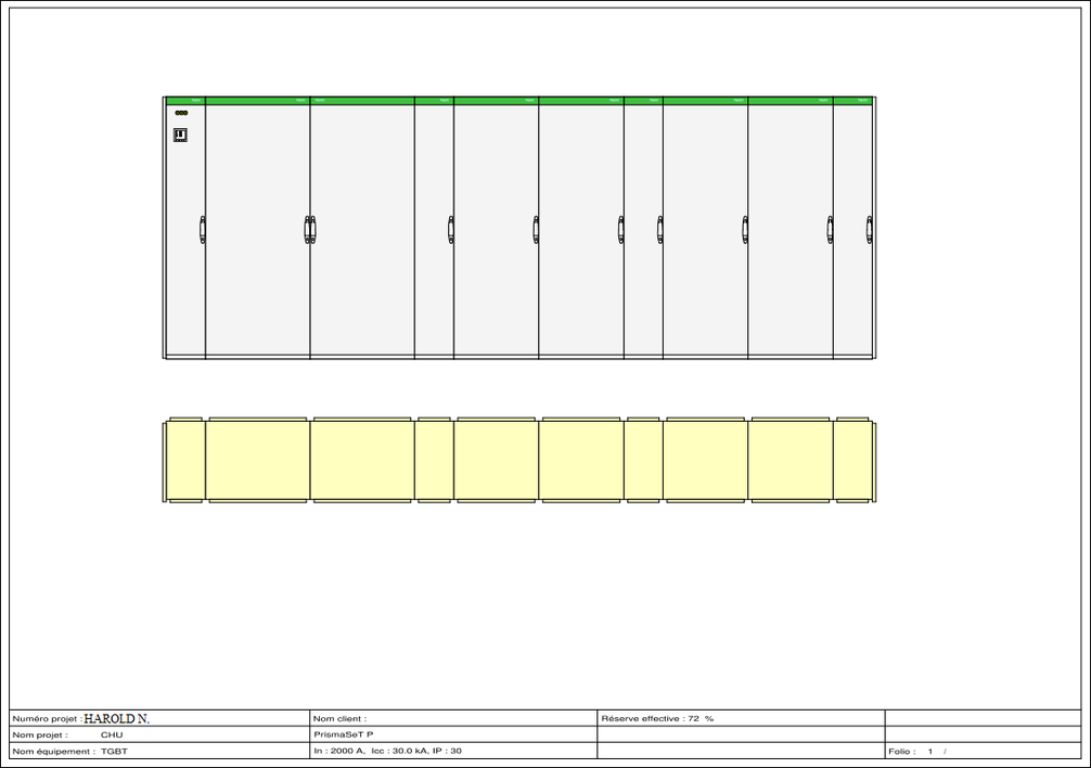Je vais concevoir les schémas unifilaires de vos tableaux électriques ...