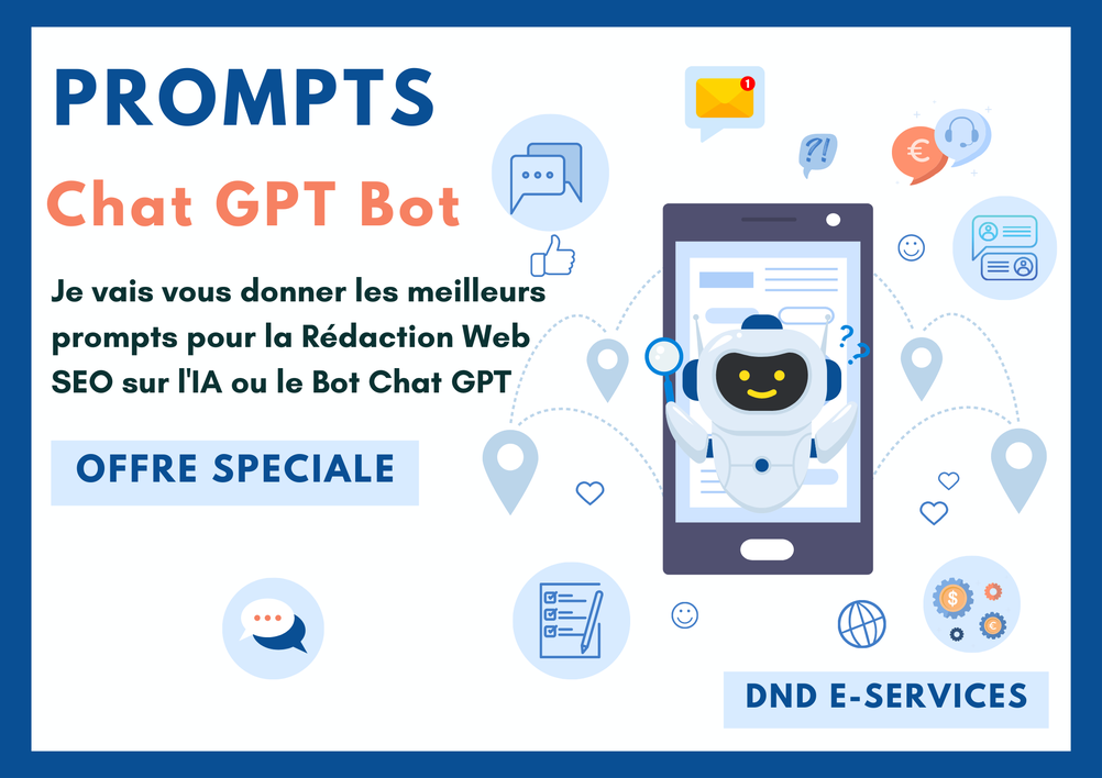 Je vais vous donner les meilleurs prompts Chat GPT pour la rédaction ...