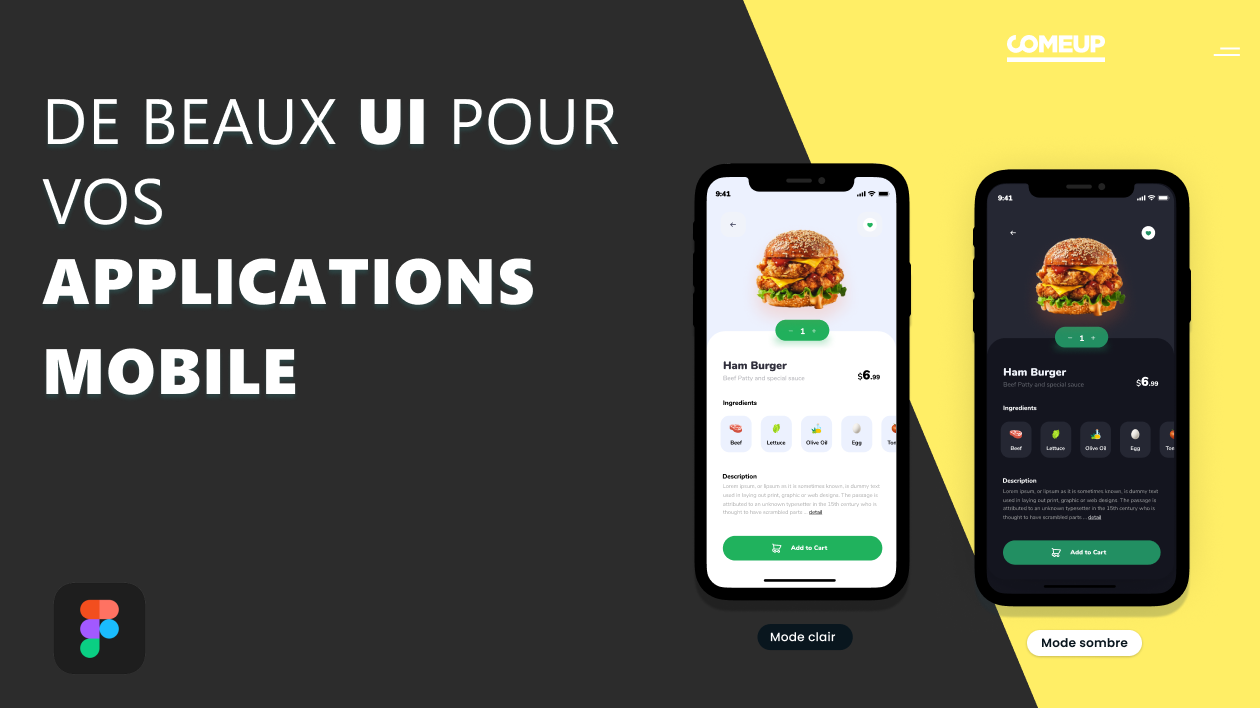 Je vais concevoir les UI de votre application mobile avec Figma par arnaudakotonou