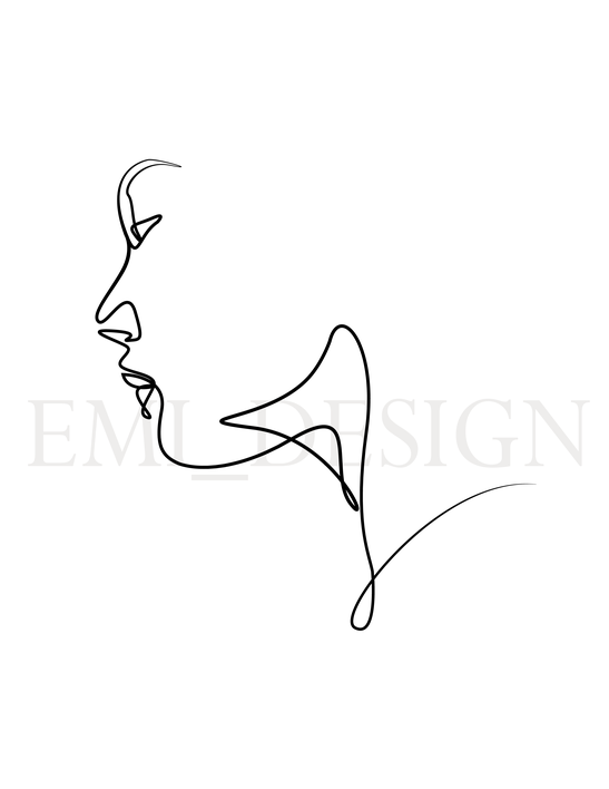 Je vais réaliser une illustration en une seule ligne/ one line art par ...