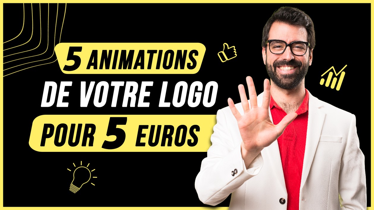 Je vais faire 5 animations de votre logo incroyables par Webdesignerpro