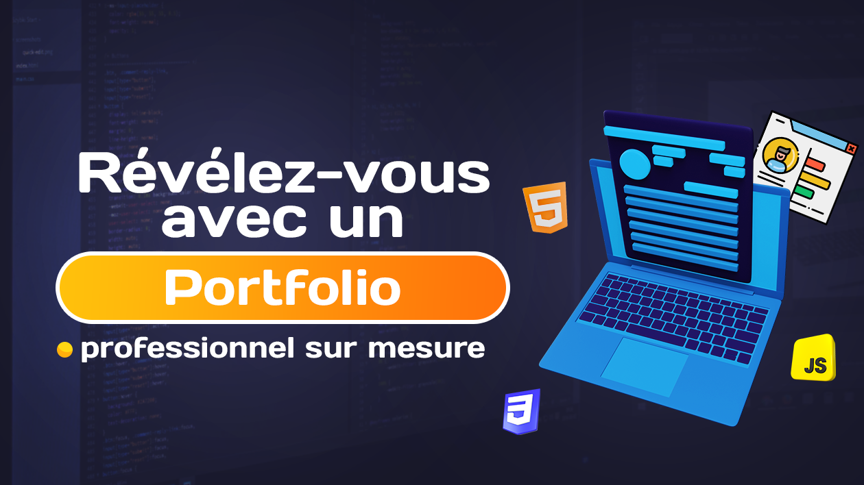 Je vais créer votre portfolio professionnel et créatif par ValdesAGB