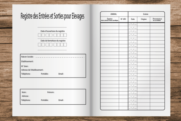 Je vais faire un registre des entrées et sorties kdp par KDP_Fr