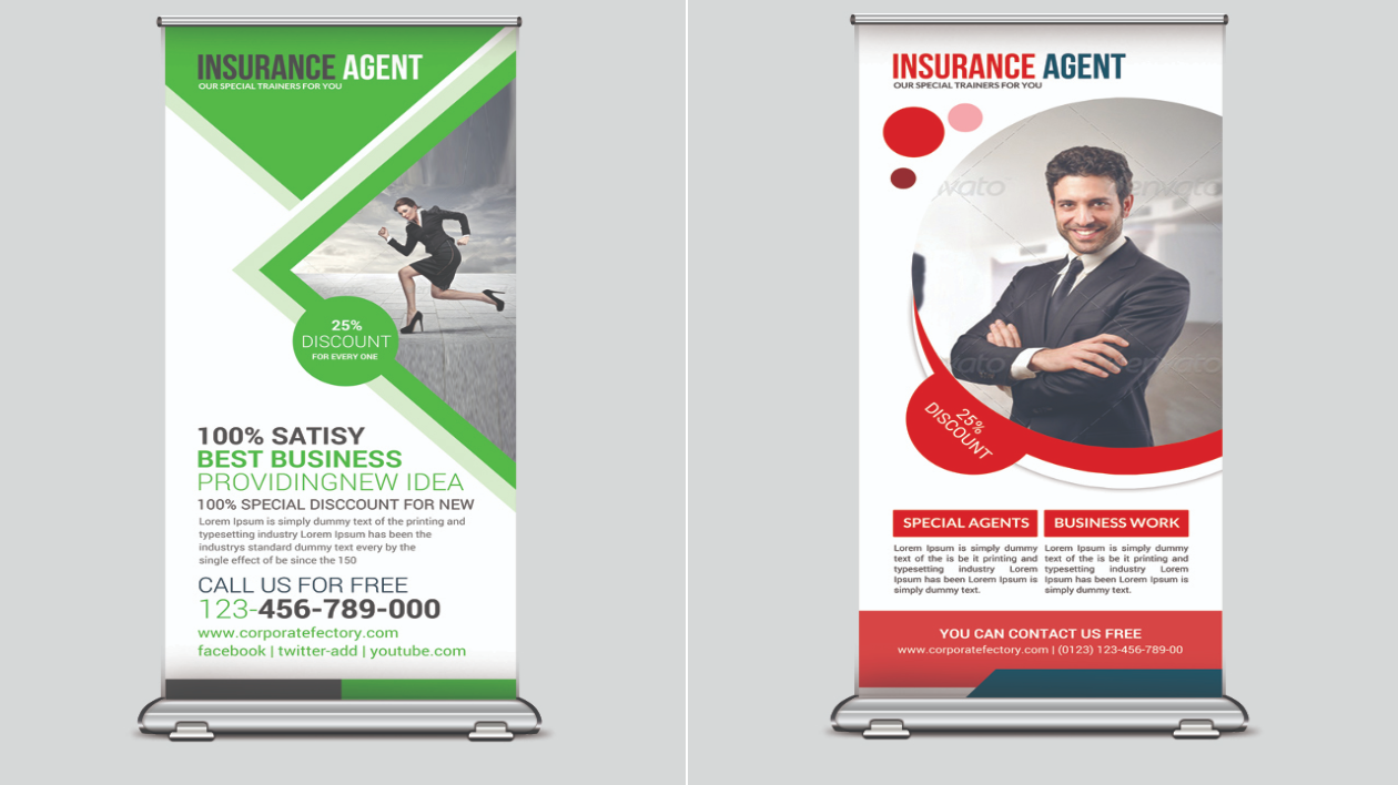 Je vais créer votre roll-up, Kakémono par rabiaa_nouri