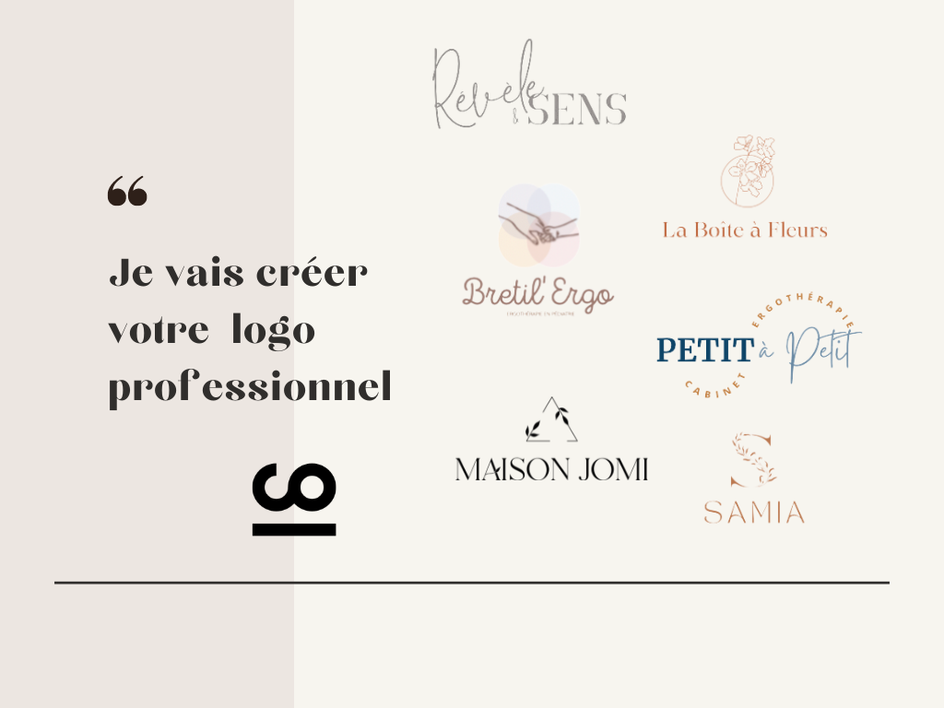 Je vais faire votre logo professionnel sur mesure par Lise_BLT