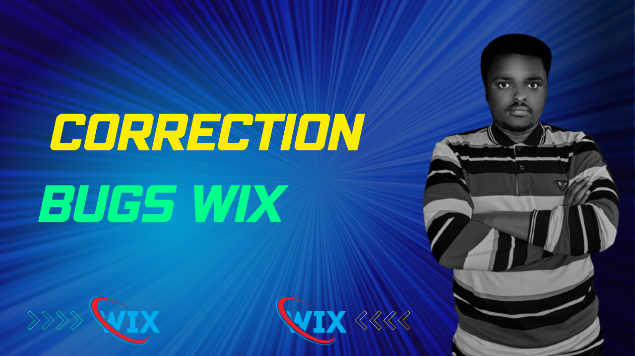 Je vais corriger les bugs ou problèmes WIX par chihisa