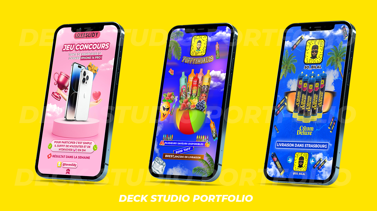 Je vais créer votre flyer story Snapchat de haute qualité par Deck_Studio