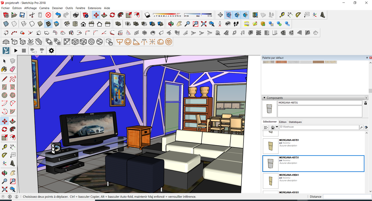 I will to create a 3D plan on Sketchup by Many3d