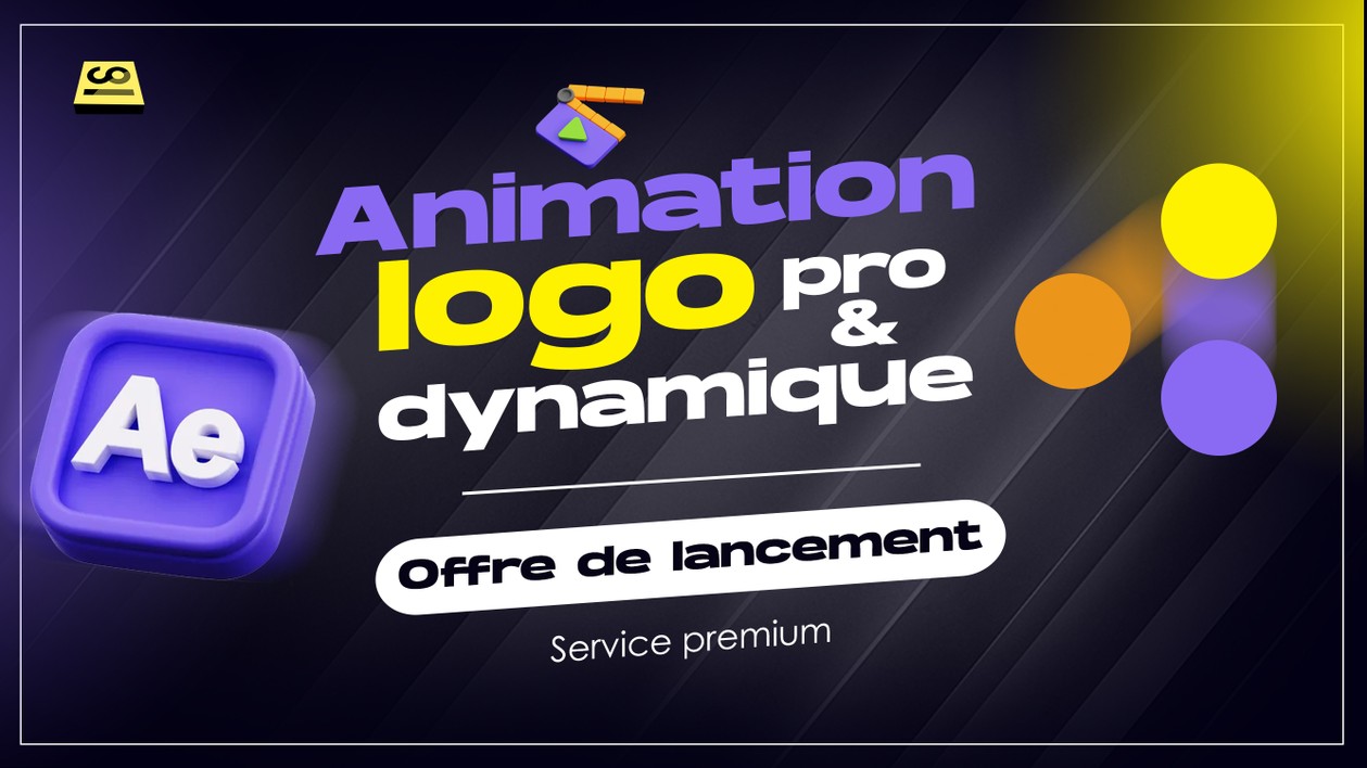 Je vais faire l'animation de votre logo professionnel par Logo_Emery