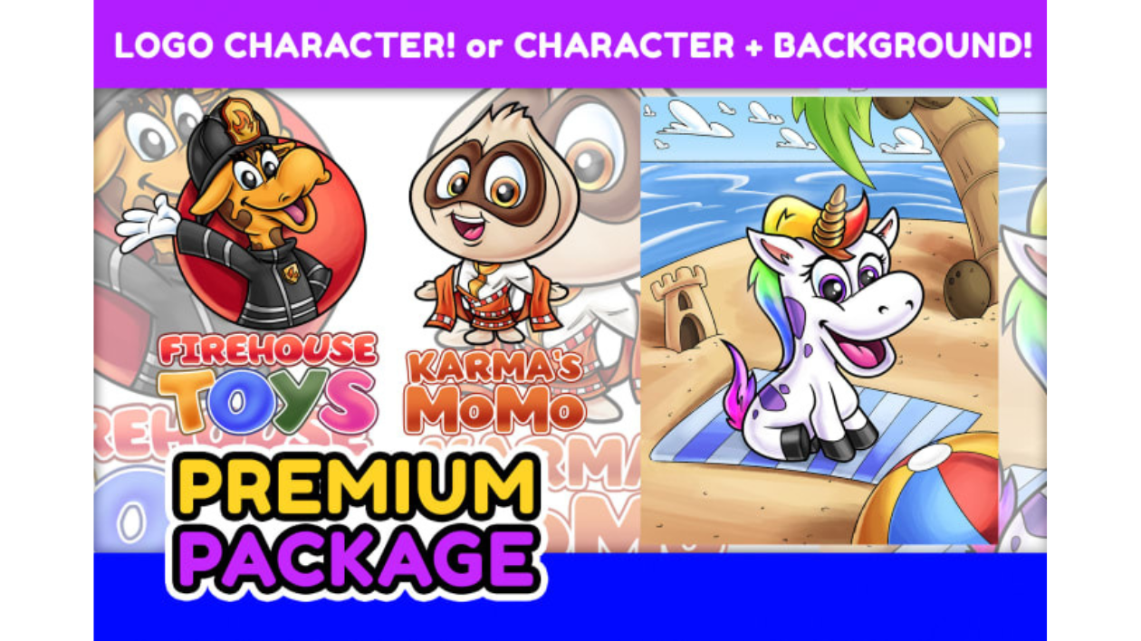 I will create your original cartoon mascot character by mahdikheireddine