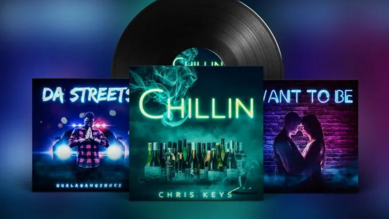 Je vais créer votre incroyable pochette de cd d'album ou de single ...