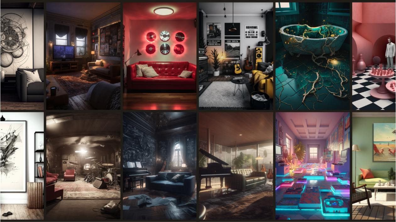 I will create mesmerizing ai generated concept art with midjourney by ...