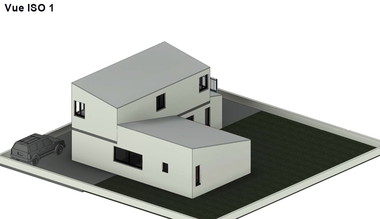 Je vais modéliser votre plan de maison en 3D avec le logiciel REVIT par ...