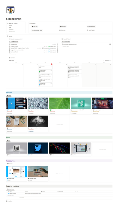 I will build an aesthetic customized notion template by NotioNova