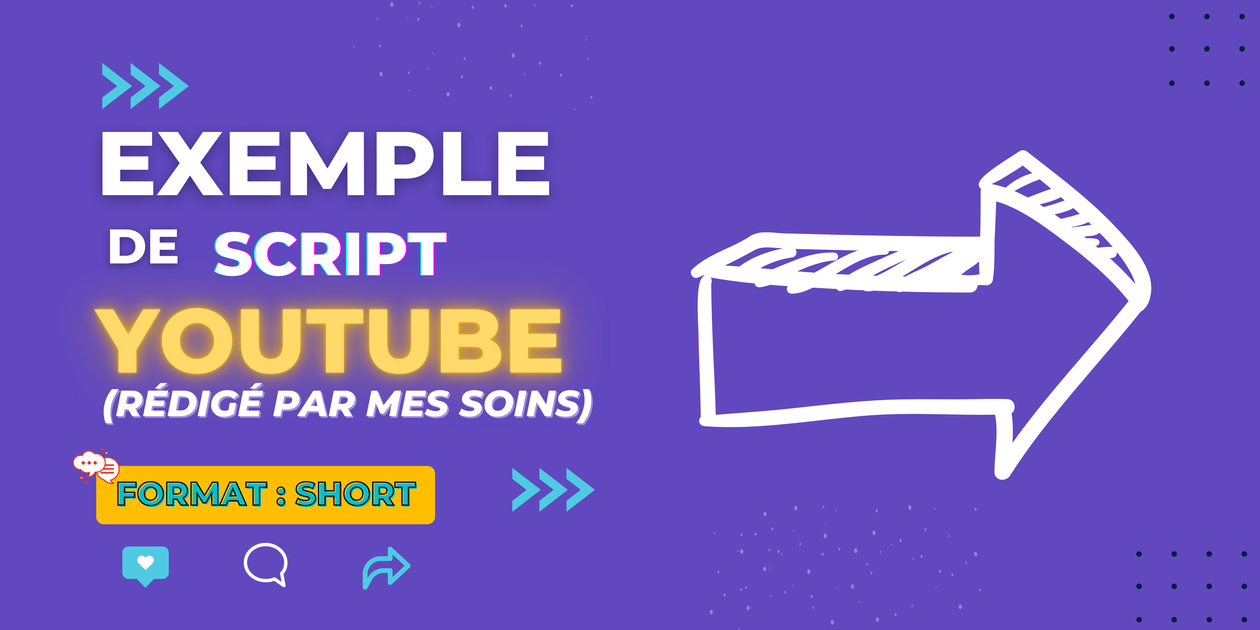Je vais rédiger le script de votre vidéo YouTube par Aona