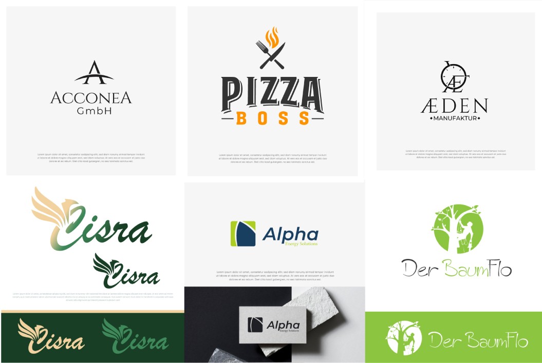 Je vais réaliser 2 logos professionnel sur mesure uniques et ...