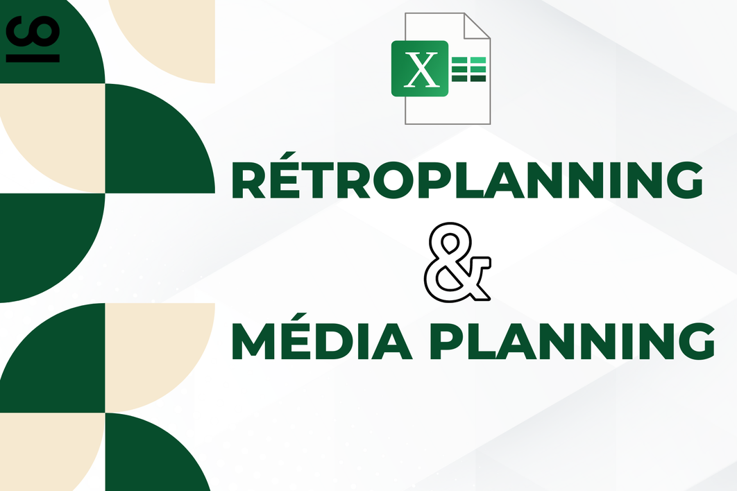 Je vais réaliser avec Excel votre média planning et rétroplanning de ...