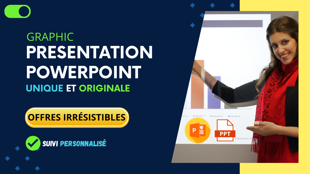 Je vais réaliser votre présentation PowerPoint par Fred_Design