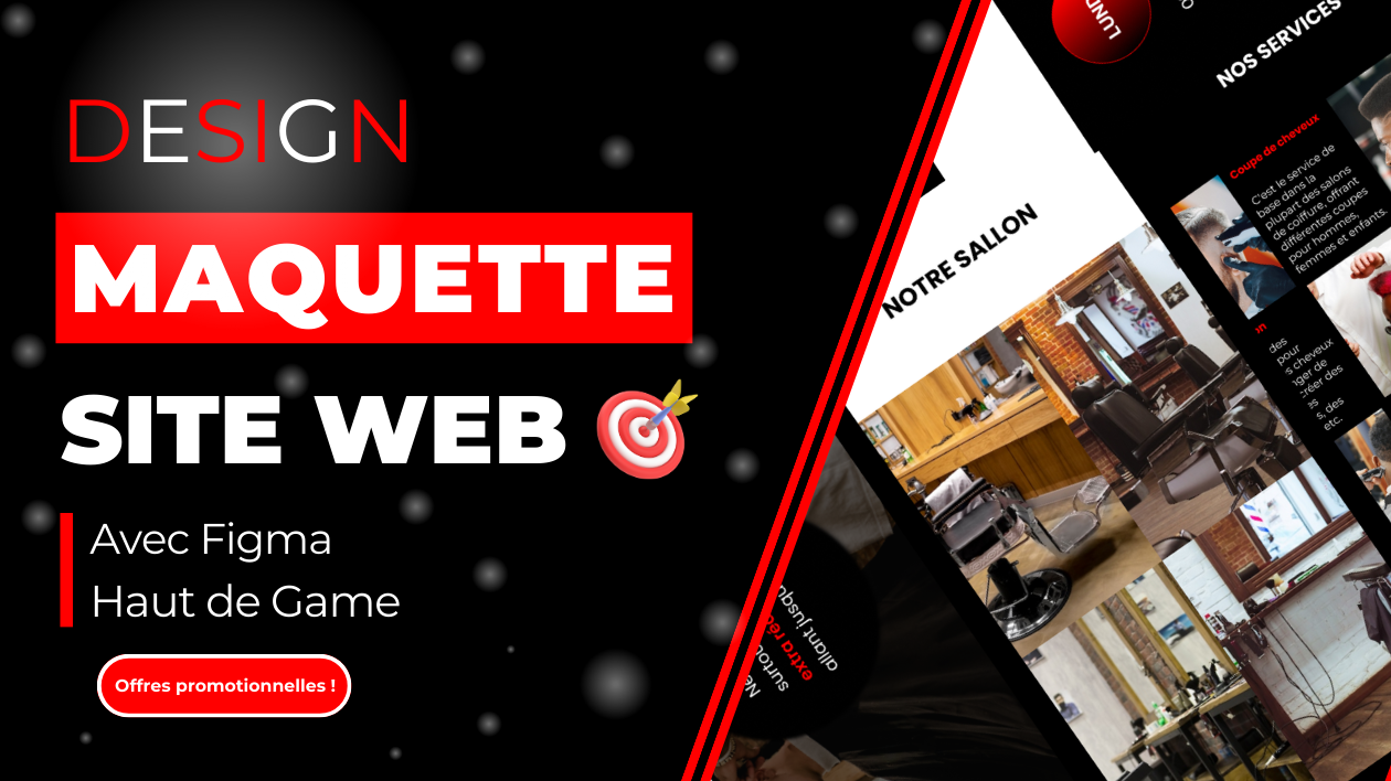 Je vais créer la maquette UX/UI de votre site web avec figma par Ishola_web