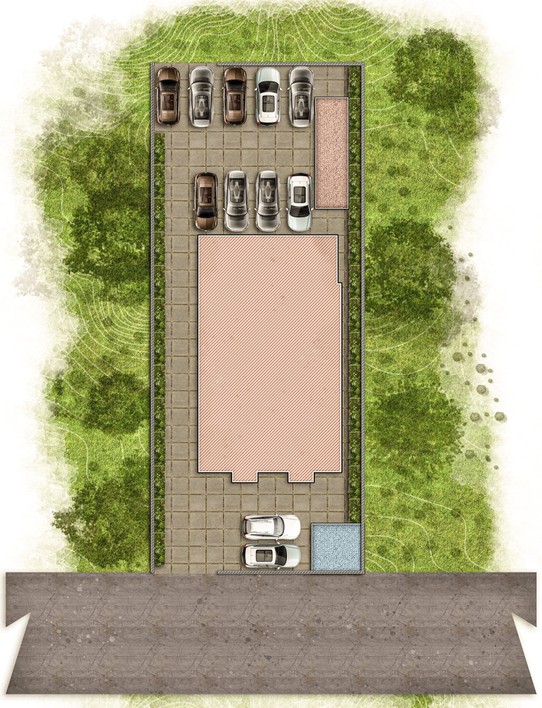 I will create rendered site plan for your architecture project by Venus_A