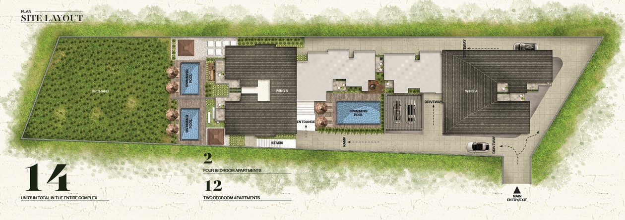 I will create rendered site plan for your architecture project by Venus_A