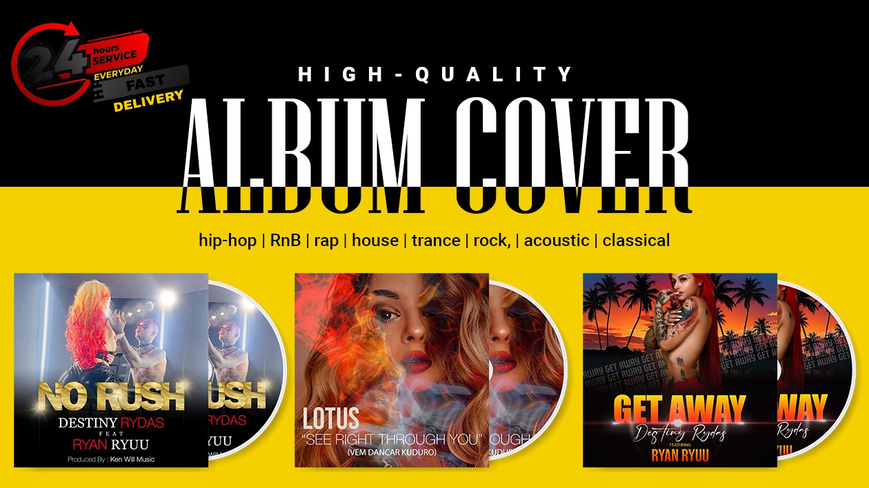 I will design cool personalized album covers by smartgraphic