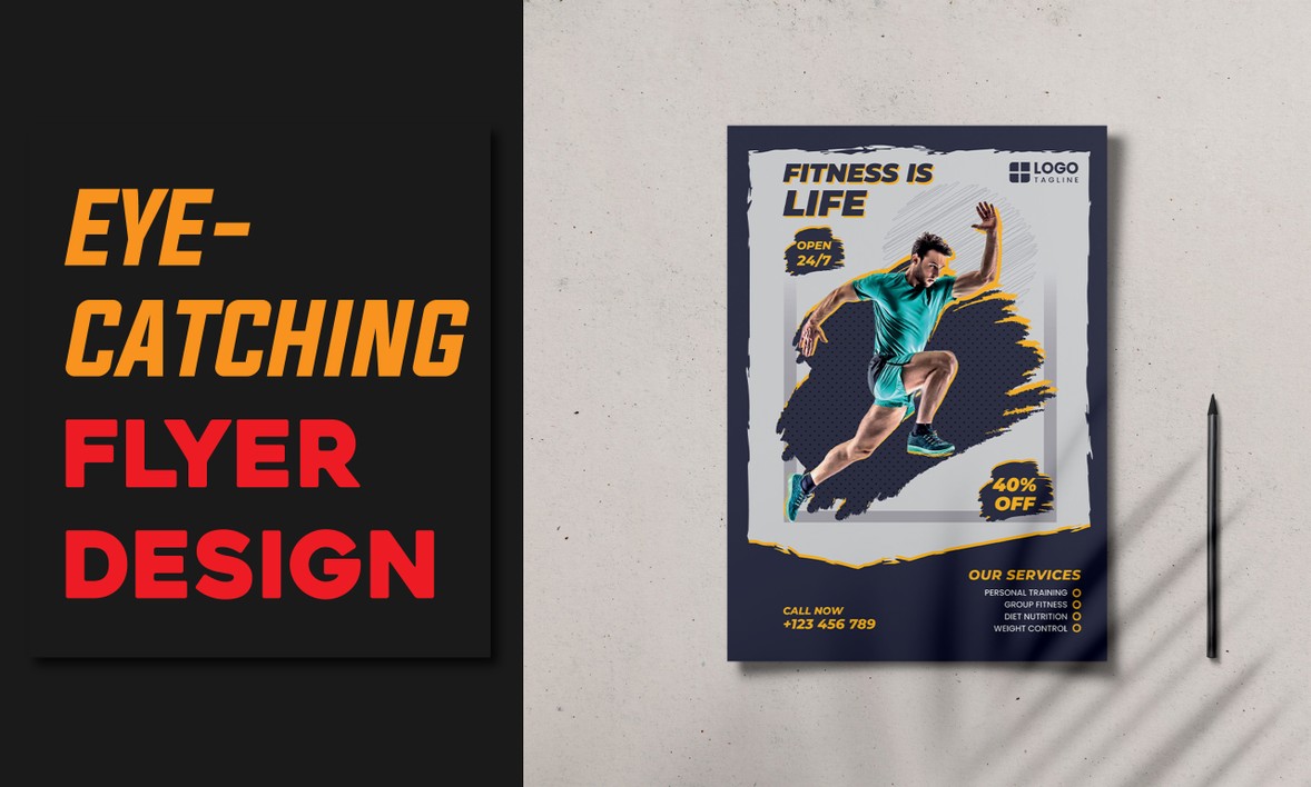 I will design eye-catching flyer design to boost your business by ...