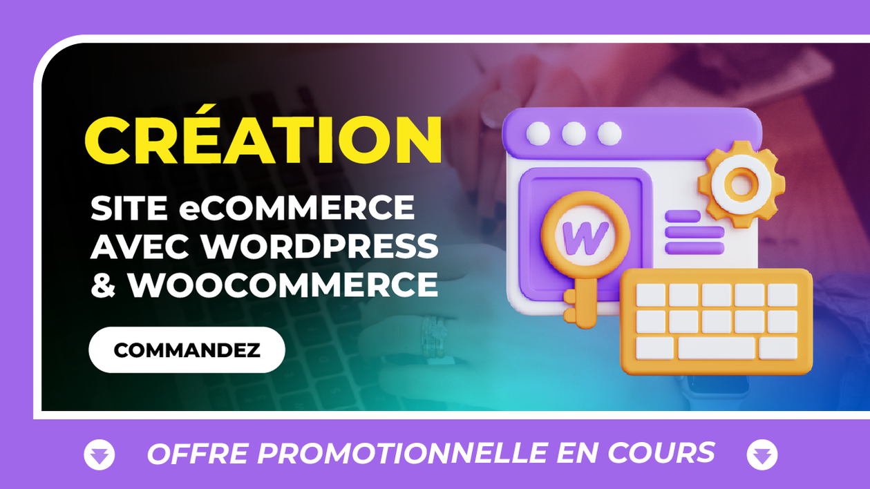 Je vais créer votre site e-commerce ou boutique en ligne avec WordPress ...